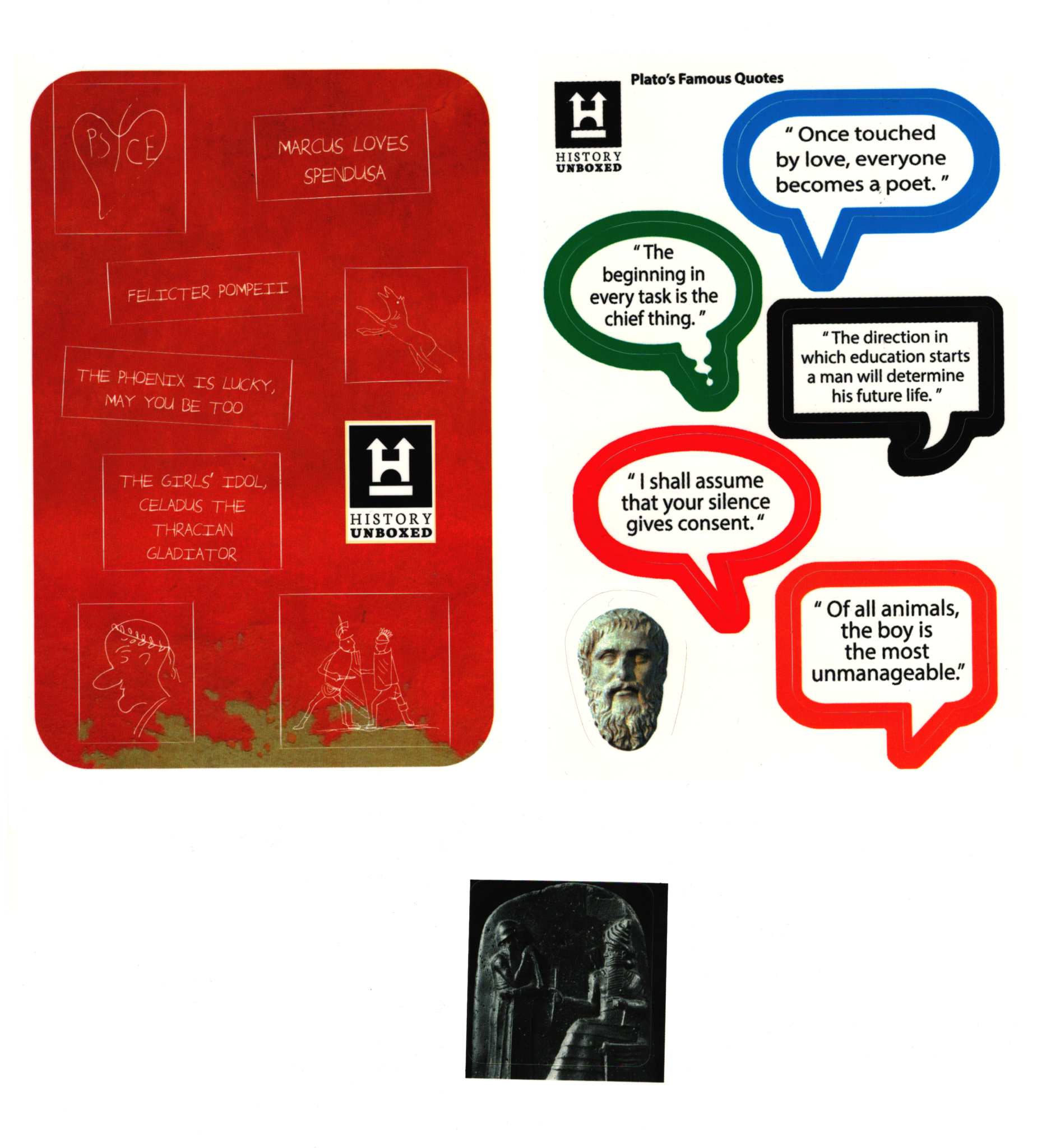 Ancient History Sticker Pack - History Unboxed